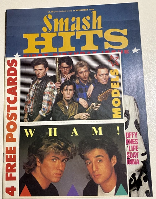 SMASH HITS MAGAZINE 1985: Madonna, Robert Smith, Duran Duran $45.00 ...