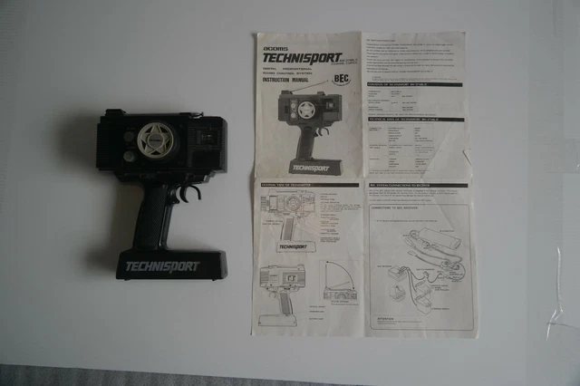 VINTAGE ACOMS TECHNISPORT AW-27 MKII Transmitter/Controller Suits Tamiya/Futaba $100.00 ...