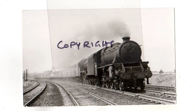 RAIL PHOTO LMS 460 Black 5 45202 Saxby Curve Leicestershire MR ...