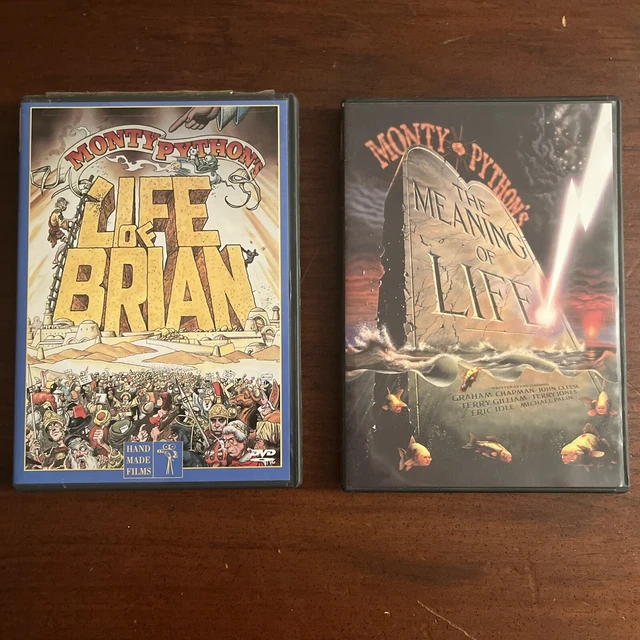 MONTY PYTHON DVDS - The Holy Grail and The Life of Brian £13.75 ...