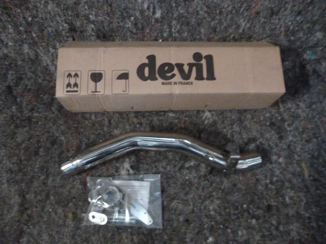 TUBE D'ÉCHAPPEMENT DEVIL neuf YAMAHA FZS 600 FAZER 1998 99 2000 01 02 ...