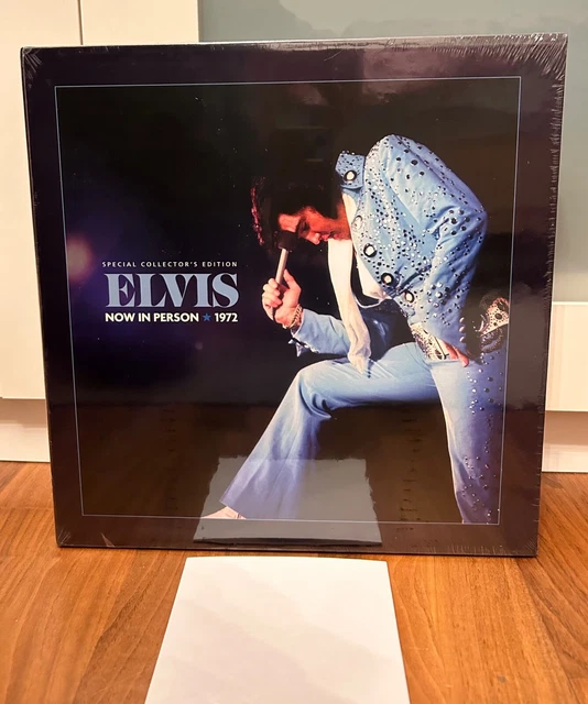 ELVIS PRESLEY - Elvis Now In Person 1972 FTD Deluxe Buch + 4 CD Box Set ...