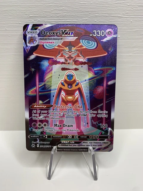 DEOXYS VMAX GG45/GG70 Crown Zenith Pokémon Tcg Galarian Gallery Alt Art Card £15.83 - PicClick UK