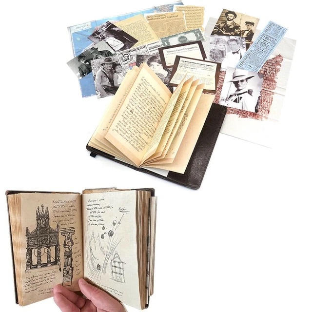 24 HANDWRITTEN INSERT Henry Jones Grail Diary Indiana Jones Diary ...