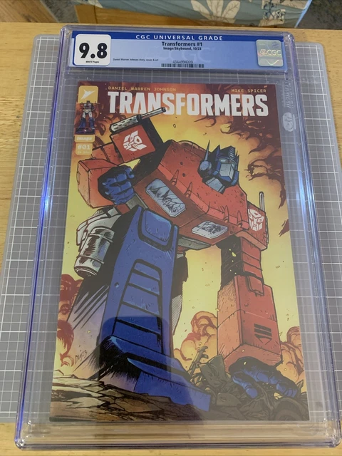 TRANSFORMERS #1 2023 Image Comics 1st Print CGC 9.8 £74.68 - PicClick UK