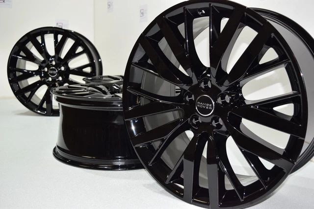 22& RANGE ROVER SVR SPORT SUPERCHARGED black Factory OEM RIMS FORGED ...