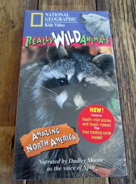 NEW NATIONAL GEOGRAPHIC: Really Wild Animals VHS Home Kids Video North ...