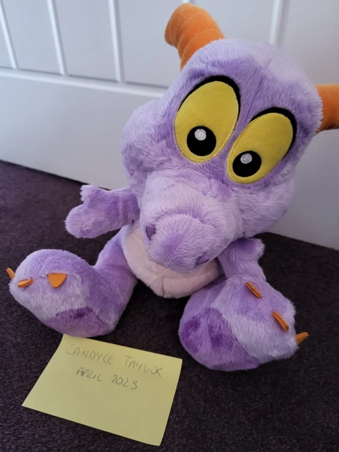 RARE DISNEY EPCOT Figment Big Feet Plush £35.00 - PicClick UK
