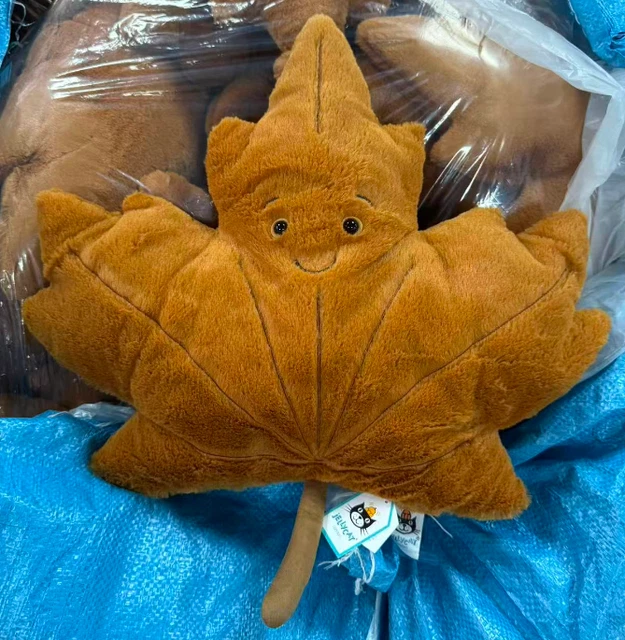 JELLY WOODLAND MAPLE Leaf - Rare Plush New With Tags Dust Bag £19.65 ...