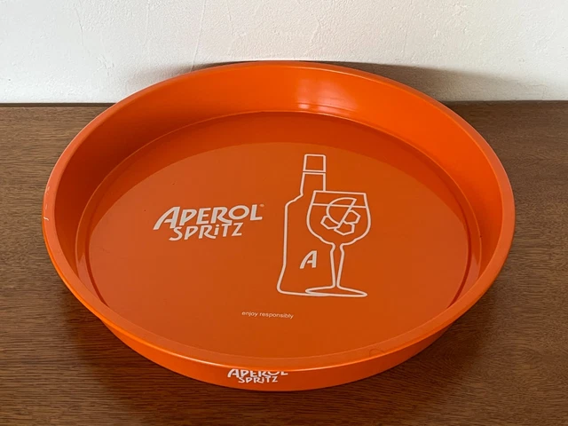 PLATEAU DE SERVICE en métal APEROL SPRITZ - Bar Bistrot / No verre ...