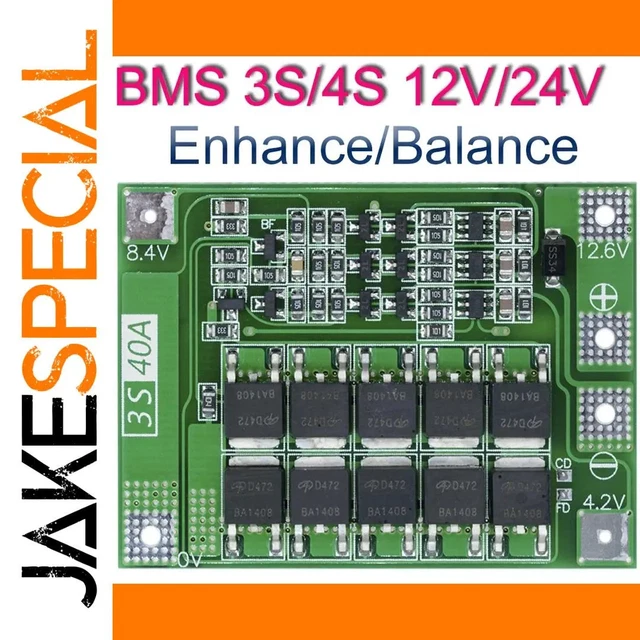 BMS BALANCE BOARD for 3S/4S/5S Lithium Batteries EUR 27,59 - PicClick FR