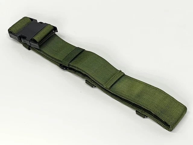 ARMY SURPLUS WEBBING Belt. 38-Inch Waist. Olive-Green. New. 90 Pattern ...