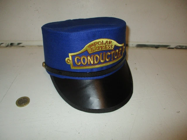THE POLAR EXPRESS Train Conductor Hat - Warner Bros - Small £16.15 ...
