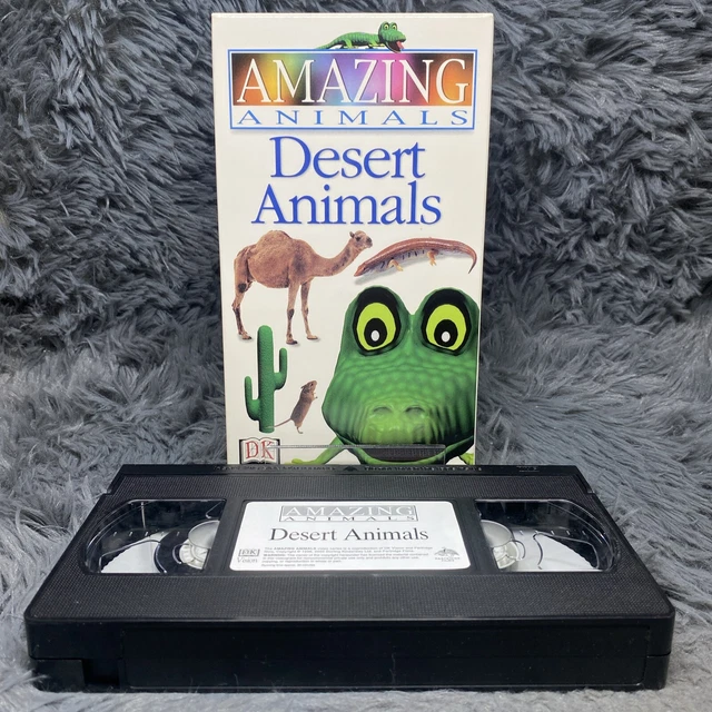 AMAZING ANIMALS: DESERT Animals VHS Tape 1997 Henry Kids Educational ...