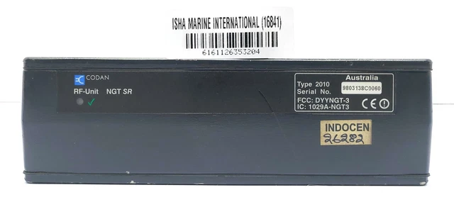 ÉMETTEUR-RÉCEPTEUR CODAN NGT SR 2010 base HF SSB - unité RF seulement ...
