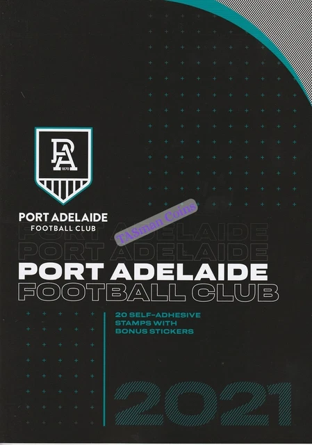 STAMP PACK AUSTRALIA 2021 AFL PORT ADELAIDE Stamps & Stickers ...