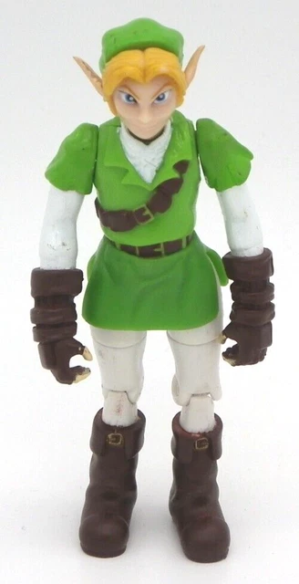 LEGEND OF ZELDA Ocarina Of Time Link Figure Rare 2000 5" Marvel ...