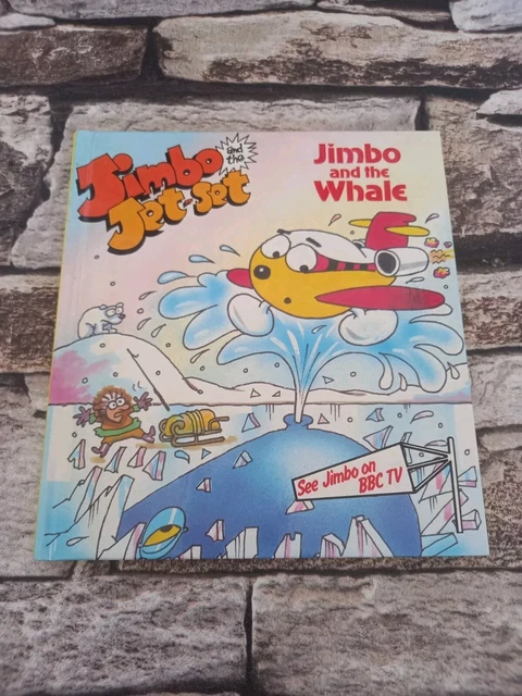 VINTAGE JIMBO AND the Jet Set Hardback Book Jimbo and the Whale 1986 ...