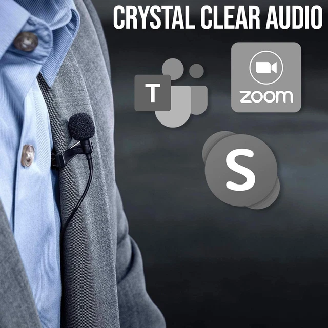 INOV8 PRO CLIP-ON 3.5mm Lavalier (lapel) Condenser Microphone ...