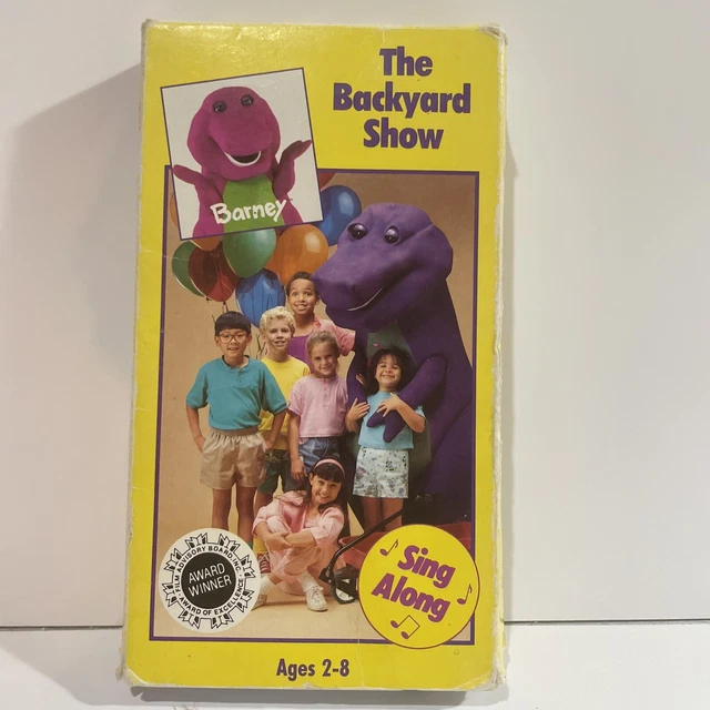 BARNEY - THE BACKYARD SHOW VHS VIDEOTAPE - Rare And OOP £14.47 ...