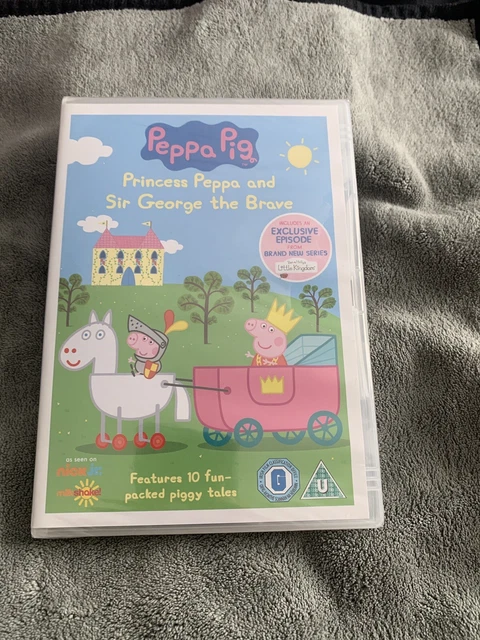 PEPPA PIG: PRINCESS Peppa And Sir George The Brave DVD (NEW & SEALED ...