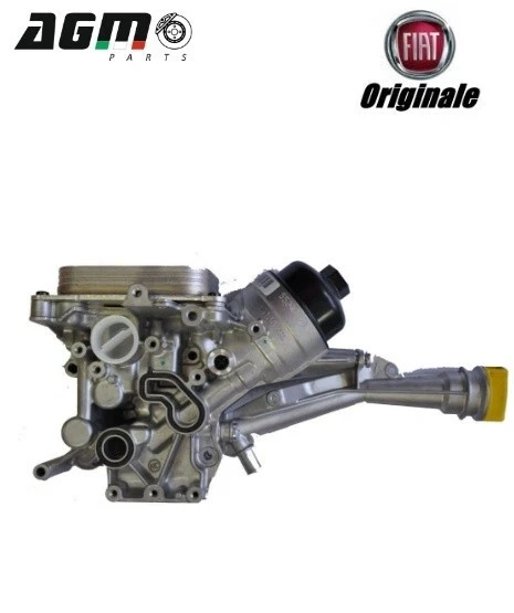 SUPPORT OIL FILTER Heat Exchanger Original Fiat 500 Panda 500X Fiorino ...