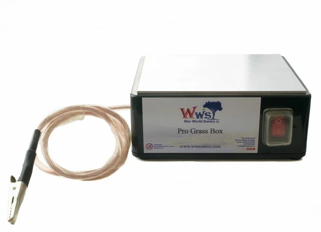 WWS PRO GRASS BOX Static Grass Applicator – Railway Modelling Model ...