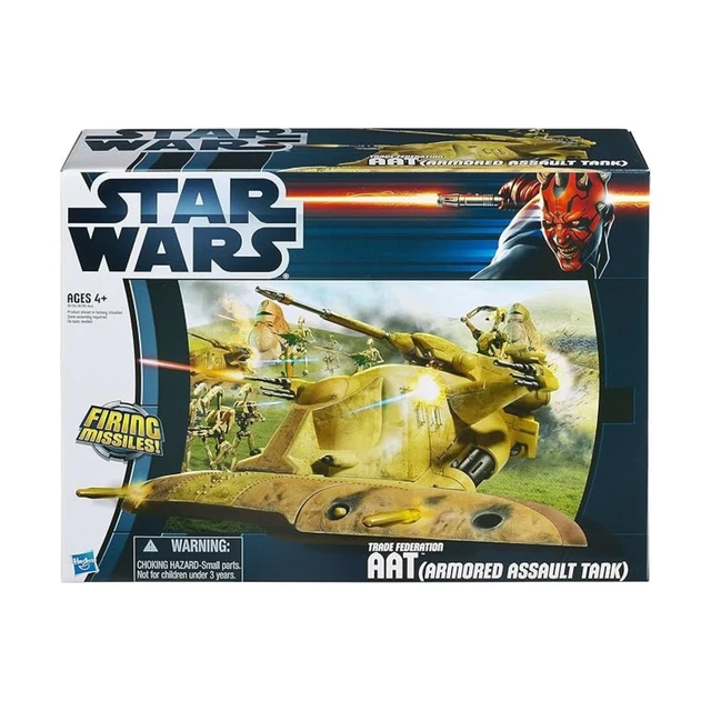 HASBRO FIGURA DE Acción Trade Federation Aat (Acorazada Asalto Tanque ...