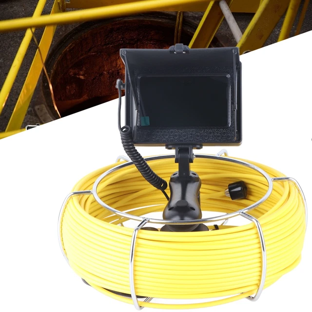 MINI HANDHELD PIPE Pipeline Inspection Camera Drain Sewer Industrial ...