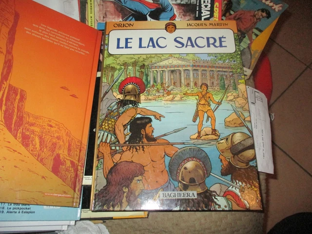 ORION T 1 Le lac sacré Jacques Martin bd EO BAGHEERA OCTOBRE 1990 TTBE ...