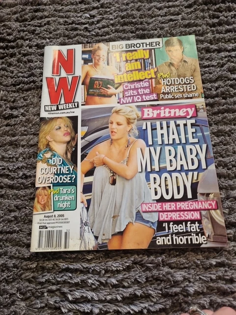 NEW WEEKLY MAGAZINE August 2005-Britney Spears-Nicole Kidman-Elle ...