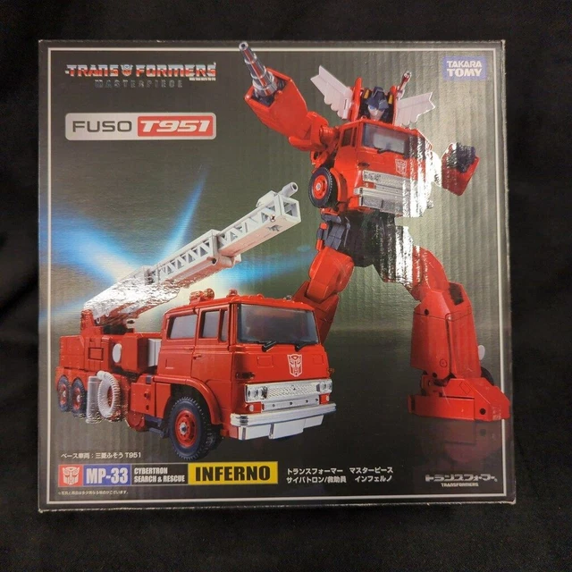 TRANSFORMERS MASTERPIECE MP-33 Inferno Action Figure TAKARA TOMY EUR ...