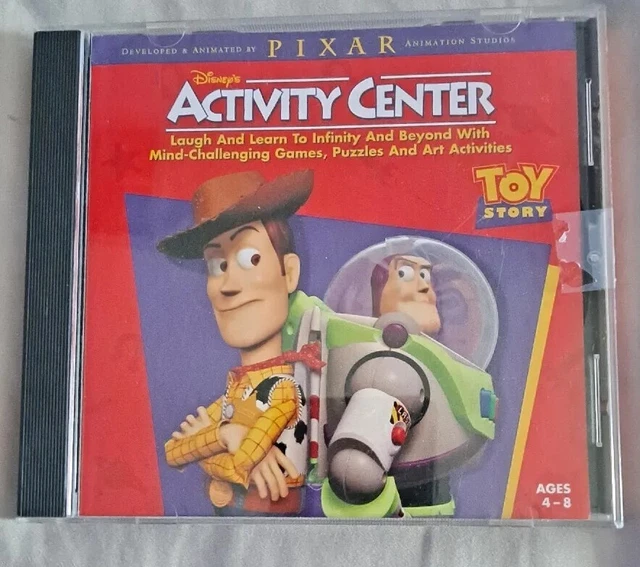 DISNEY'S TOY STORY Activity Center For Kids Games (WIN/MAC CD-ROM ...