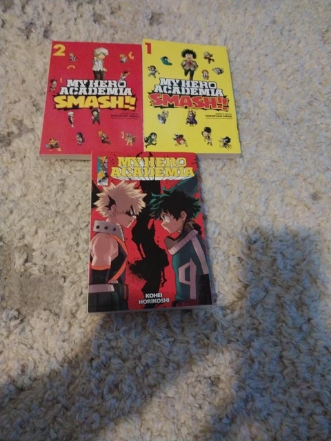 MY HERO ACADEMIA MHA Volume 2 SMASH!! VOL 1 & 2 £7.87 - PicClick UK
