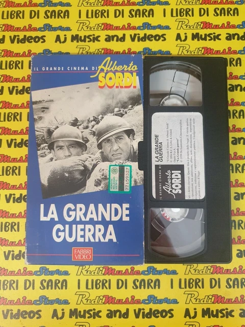 VHS CARTONATA FILM LA GRANDE GUERRA alberto sordi 1994 fabbri video ...