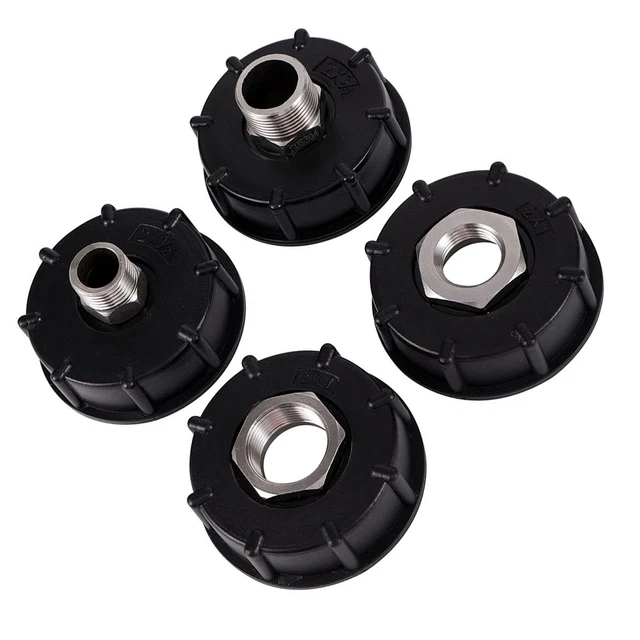 IBC TANK DRAIN Fitting Coarse Thread Connector Fuel Tank Cap ...