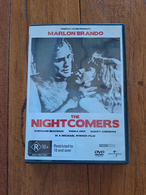 THE NIGHTCOMERS 1971 Marlon Brando Rare DVD Movie Film Region 4 Vgc ...