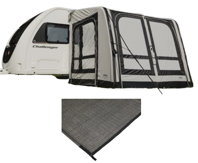 VANGO BALLETTO 390 AirBeam Awning, SkyTrack, Wind & Rain Tested, FREE ...