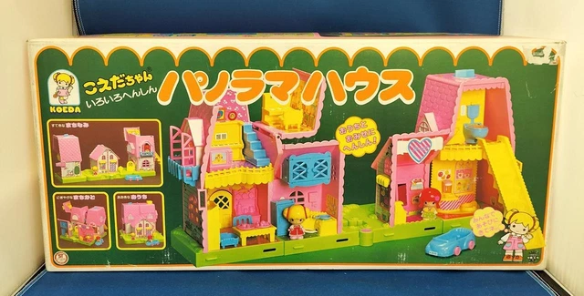 TAKARA KOEDA-CHAN PANORAMA House with Box & Stickers Multi-color ...