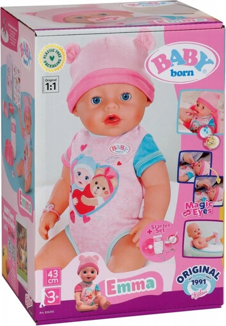 ZAPF CREATION - Baby Born Emma Doll 43 Cm EUR 60,56 - PicClick DE