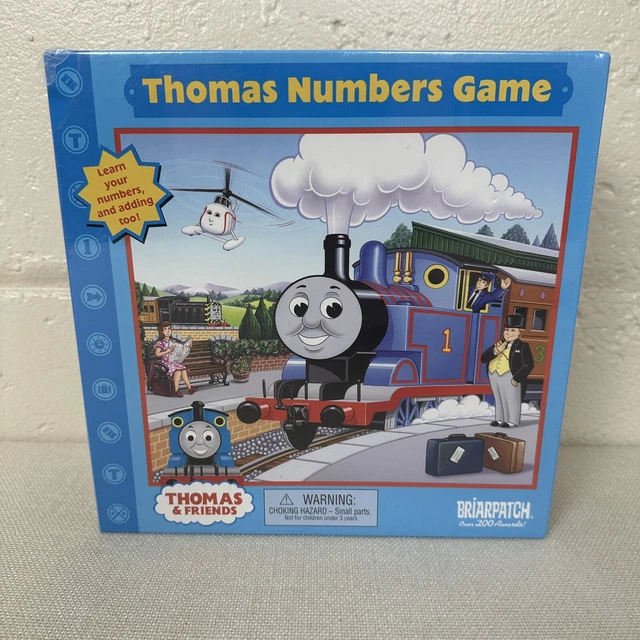 THOMAS THE TRAIN Numbers Game Ages 3 - 7, Learn to Count By Briarpatch ...