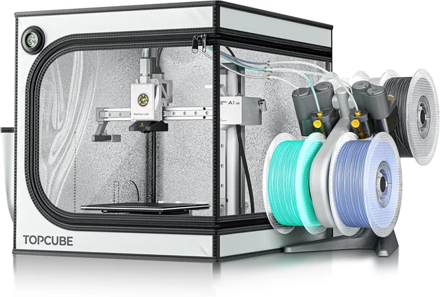 3D PRINTER ENCLOSURE for Bambu Lab A1 Mini, Large Transparent Window ...