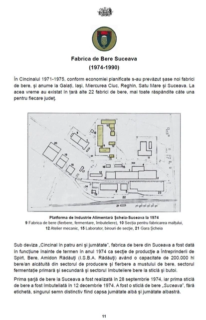 MONOGRAFIA FABRICII DE bere BERMAS Suceava Brauerei Jubileum 2024, 38 ...