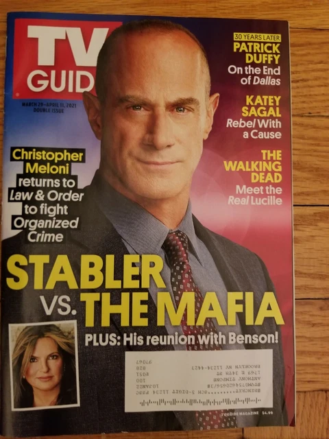 GUIDA TV (3/29-4/11) Christopher Meloni; Patrick Duffy; WALKING DEAD ...