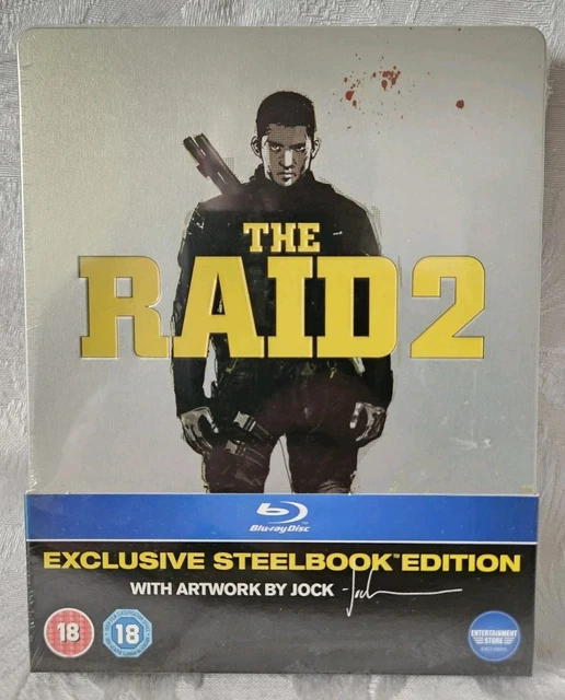 THE RAID 2 Entertainment Store Exclusive Blu-ray Steelbook New & Sealed ...
