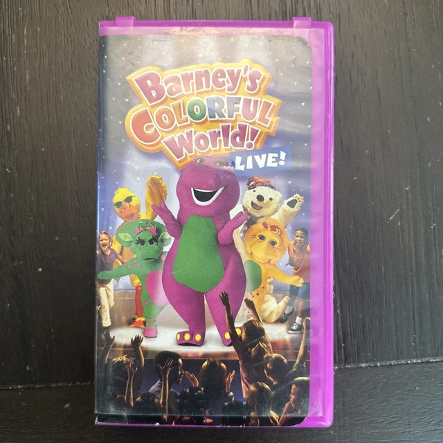 BARNEYS COLORFUL WORLD Live (VHS, 2004) £18.04 - PicClick UK