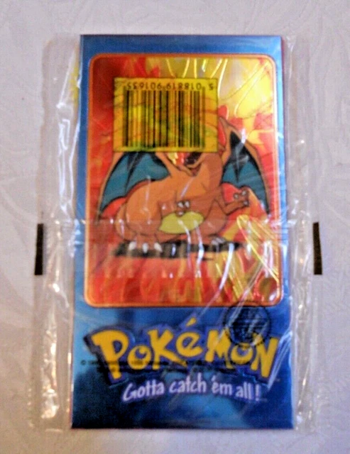 POKEMON TOPPS CHROME jumbo PACK 5 cards CHARIZARD PIKACHU ..... mint ...