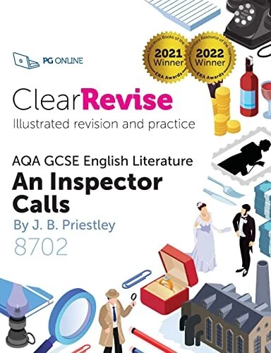 GCSE AQA ENGLISH Literature An Inspector Calls: Illustrated Revision ...