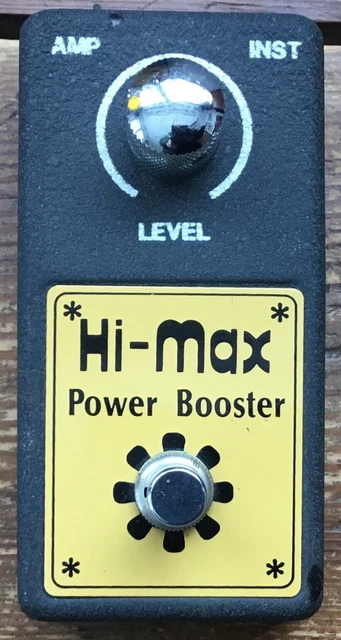 HYPER RARE PEDAL 70’s JAPAN HI-MAX POWER BOOSTER EX CONDITION EUR 30,00 ...