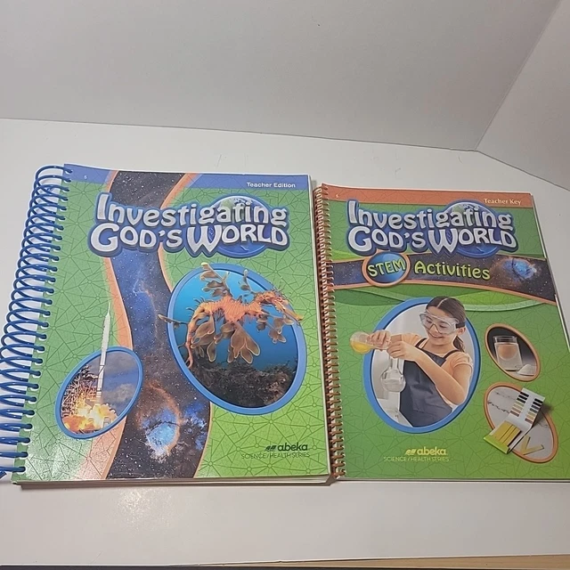 ABEKA GRADE 5 Science Investigating God’s world Teacher Edition And ...